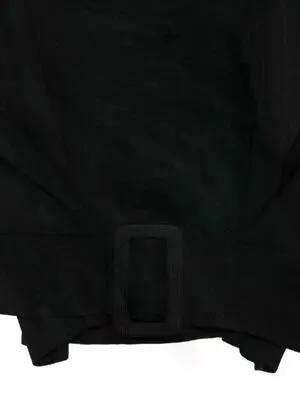 SEMICOUTURE Buckle-detail Cropped Sweater