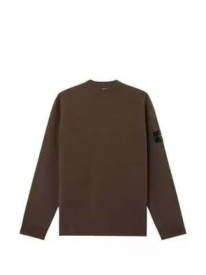Stone Island Logo-patch Knit Sweater