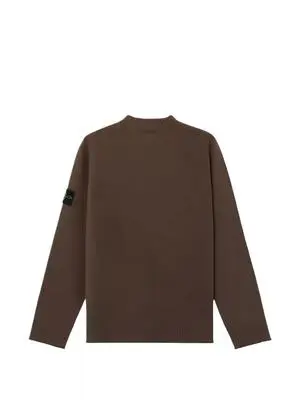 Stone Island Logo-patch Knit Sweater