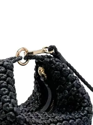 LOTTUSSE Noodbag Woven Lambskin Shoulder Bag
