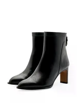 Lottusse 1877 Smithson Perforated Leather Ankle Boots