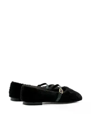 LOTTUSSE Randa Buckle-strap Ballet Flats
