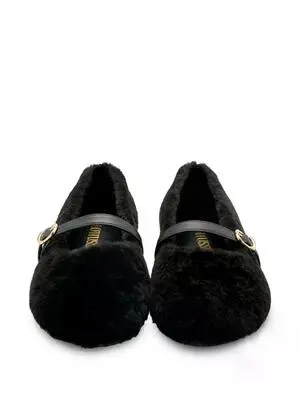 LOTTUSSE Randa Buckle-strap Ballet Flats