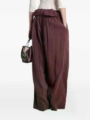 Chloé Paperbag-waist Palazzo Pants