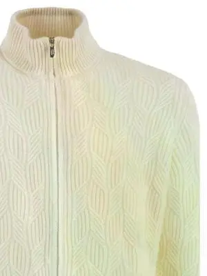 Fedeli Cable-knit Cashmere Cardigan