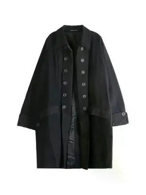 Yohji Yamamoto Cuffed Outerwear For Men