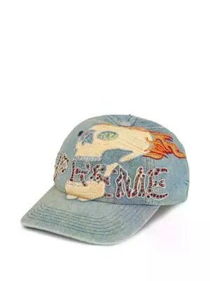 Supreme Wfst 6-panel Embroidered Baseball Cap - Blue