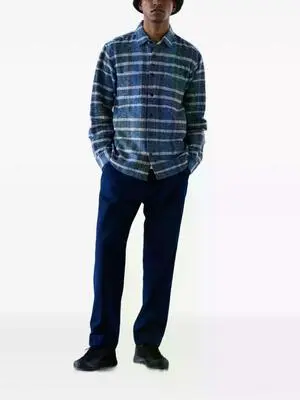 ORIGINAL MADRAS TRADING COMPANY No111 Round Tail Stripped Shirt