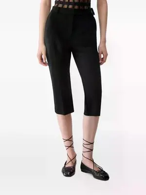Liu Jo Cropped Trousers With Sash