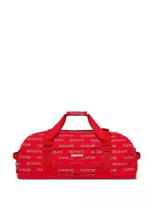 Supreme Large Logo-print Duffle Bag - Red