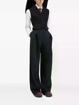 JEAN PAUL GAULTIER Hat-detail Tailored Gilet