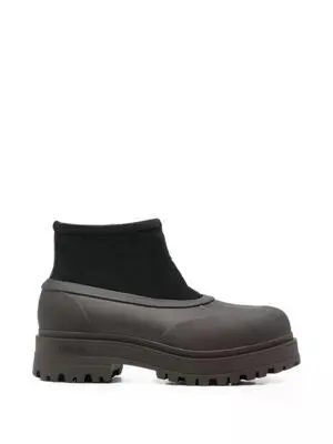 Tretorn Avan Hybrid Panelled Chunky-sole Ankle Boots - Brown