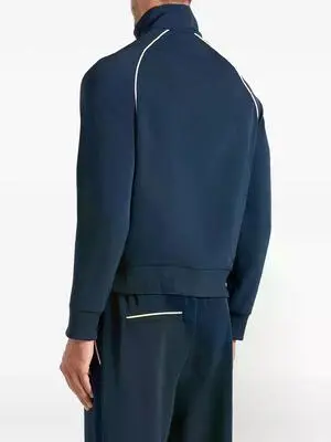 Manière De Voir Signature Piped Track Jacket Dark Navy
