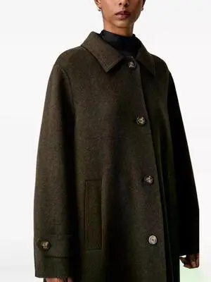 VICOLO Button-up Collared Coat