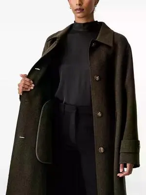 VICOLO Button-up Collared Coat