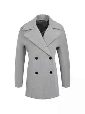 TOTEME Rounded Peacoat Melange - Grey