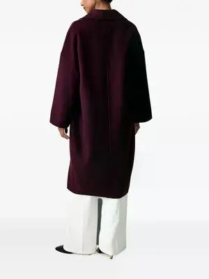 VICOLO Double-breasted Notched-lapels Coat