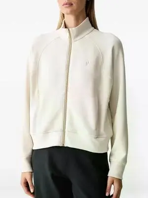 Sketchers Luxe Zip-up Raglan-sleeve Sweater