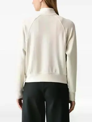 Sketchers Luxe Zip-up Raglan-sleeve Sweater