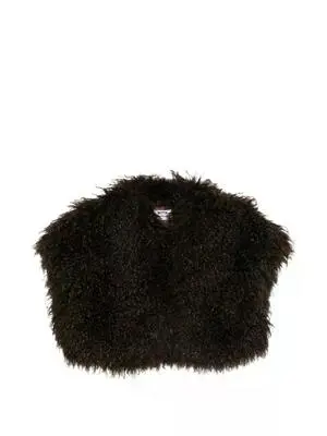 BETTA CORRADI Cropped Gilet