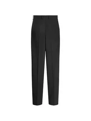 Dolce & Gabbana Virgin Wool Trousers - Brown