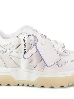 Off-White Out Of Office Panelled Leather Sneakers