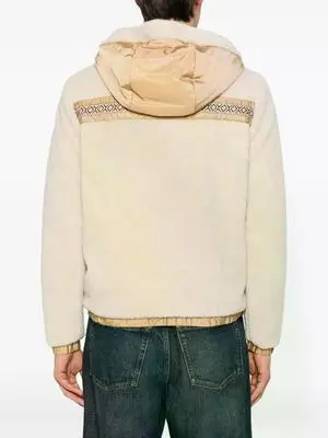 Moncler Hooded Cardigan - Neutrals