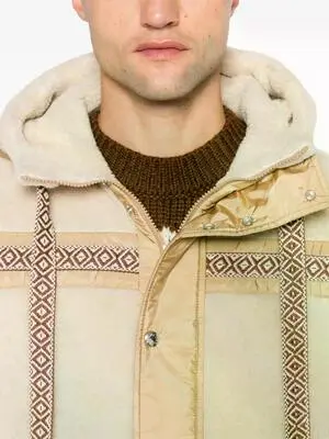 Moncler Hooded Cardigan - Neutrals