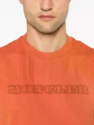 Moncler Logo-embroidered T-shirt