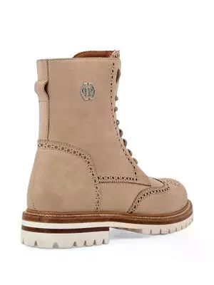 Philipp Plein Logo-plaque Boots