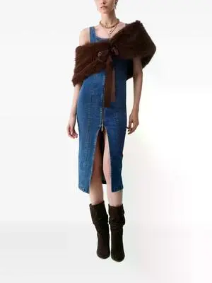 Liu Jo Midi Denim Dress With Zip