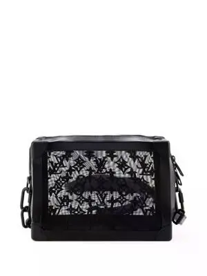 LOUIS VUITTON Soft Trunk Bag Monogram See Through Mesh Crossbody Bag