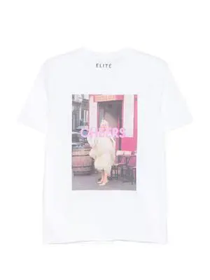 ELITE Graphic-print T-shirt - White