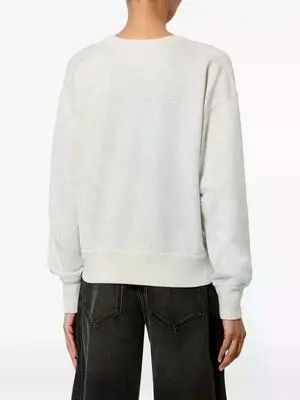 MARANT ETOILE Mobyli Bead-embroidered Logo Sweatshirt