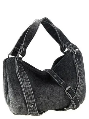 DIESEL® D-one' Small Handbag - Black