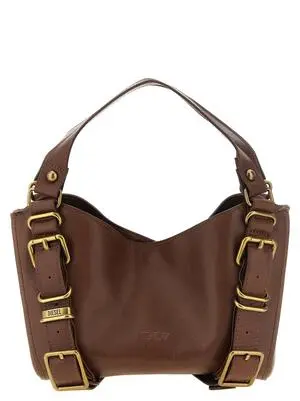 DIESEL® D-one' Small Handbag - Brown
