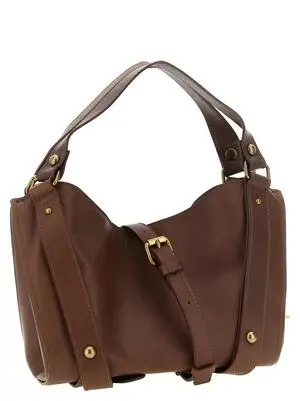 DIESEL® D-one' Small Handbag - Brown