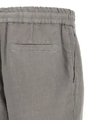 Brunello Cucinelli Linen Bermuda Shorts - Gray