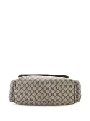 Gucci Diaper Bag Gg Coated Canvas Crossbody Bag