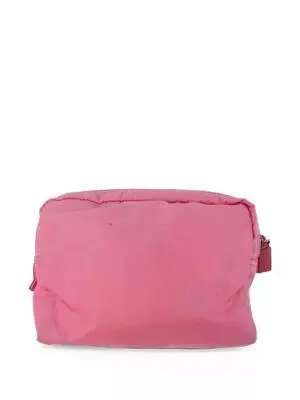 Prada Logo-plaque Pouch