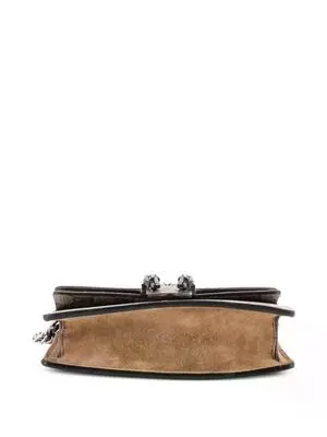 Gucci Dionysus Bag Gg Coated Canvas Super Mini Crossbody Bag