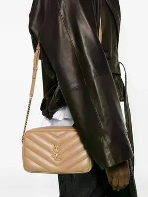 Saint Laurent Loulou Quilted Leather Shoulder Bag