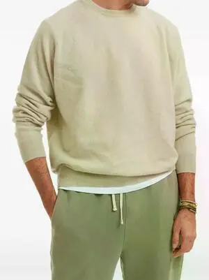 Frenckenberger Boyfriend Crew-neck Sweater - Neutrals