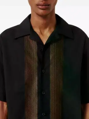 Commas Sun Waves Zig-zag-embroidered Shirt