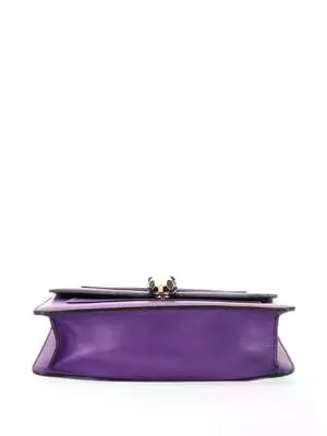 BVLGARI Serpenti Leather Small Crossbody Bag