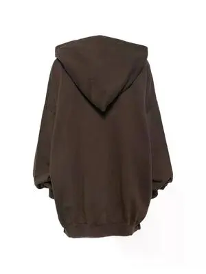 Rick Owens Asymmetric Zip-up Hoodie