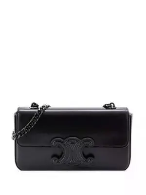 Celine Triomphe Chain Leather Small Shoulder Bag