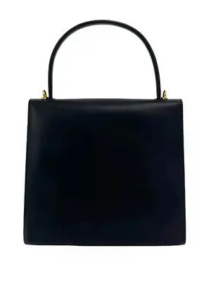 Celine 20th Century Leather Top Handle Bag Satchel