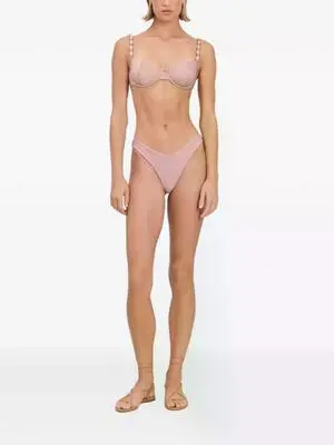 Devon Windsor Lee Metallic Bikini Top
