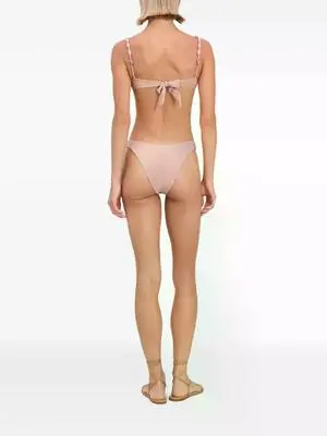 Devon Windsor Lee Metallic Bikini Top